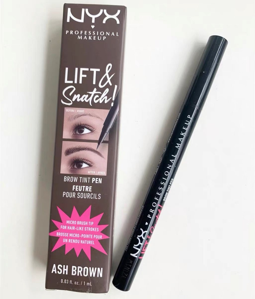 NYX Professional Makeup, Лайнер-тинт для бровей "LIFT N SNATCH BROW ...