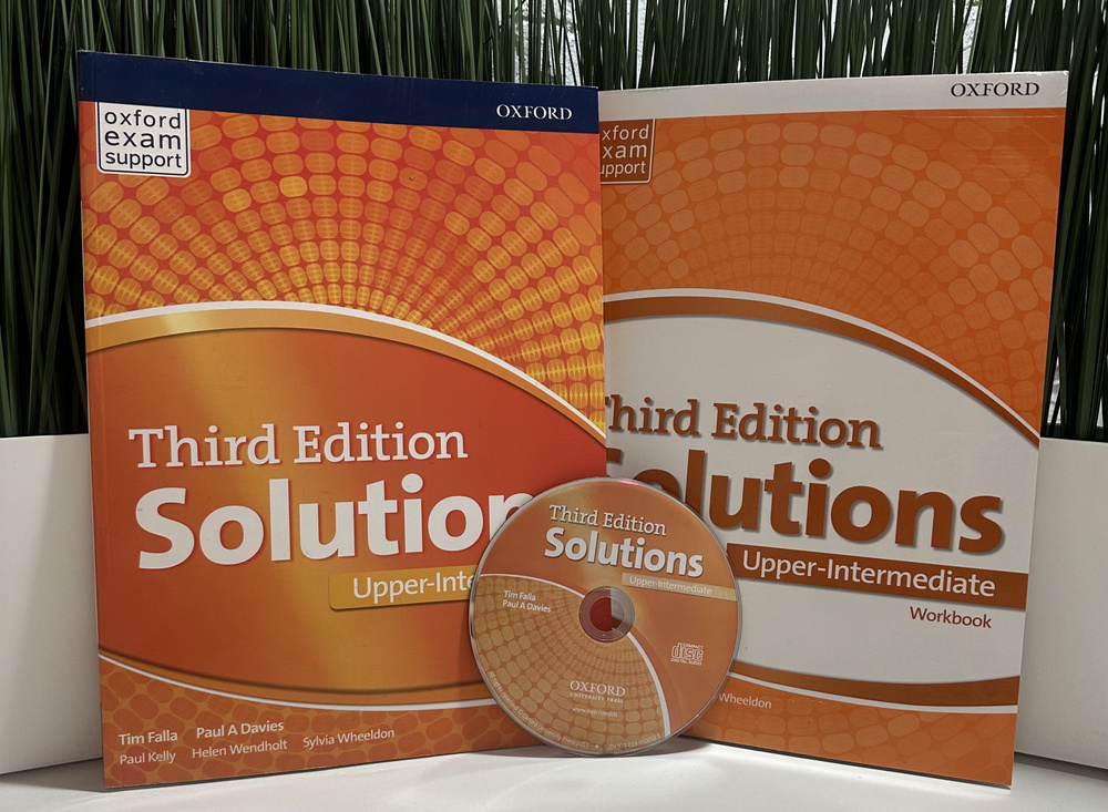 SOLUTIONS UPPER-INTERMEDIATE 3rd edition SB+WB+DISC - купить с доставкой по выгодным ценам в ...