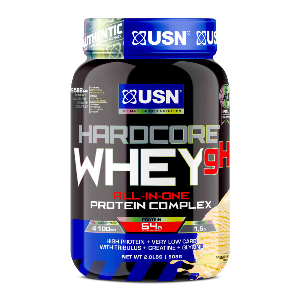 USN Hardcore Whey GH French Van Хардкор Вей со вкусом французская ...