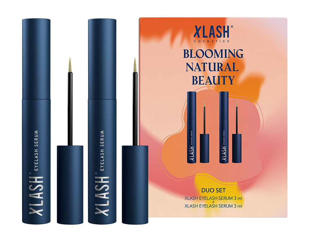 XLASH COSMETICS Blooming Natural Beauty Duo Set Набор (Xlash Сыворотка ...