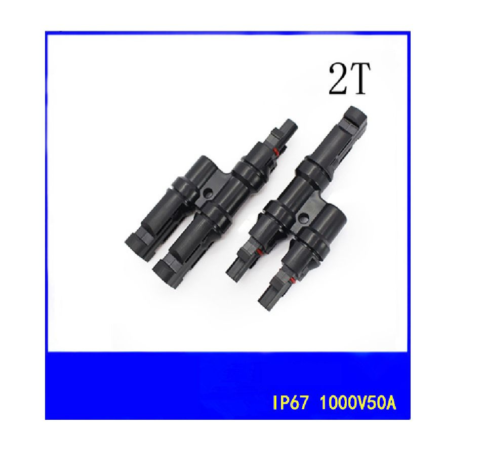 Коннектор для солнечных панелей MC4 T-2 купить на OZON по низкой цене (1564643522)
