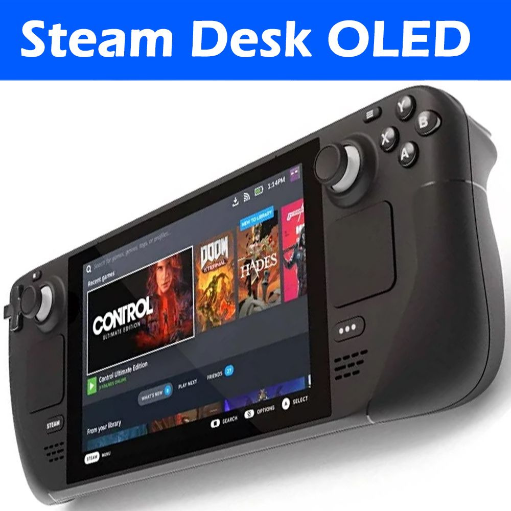 Портативная игровая консоль Valve Steam Deck Oled 16/512gb, черная купить на OZON по низкой цене ...