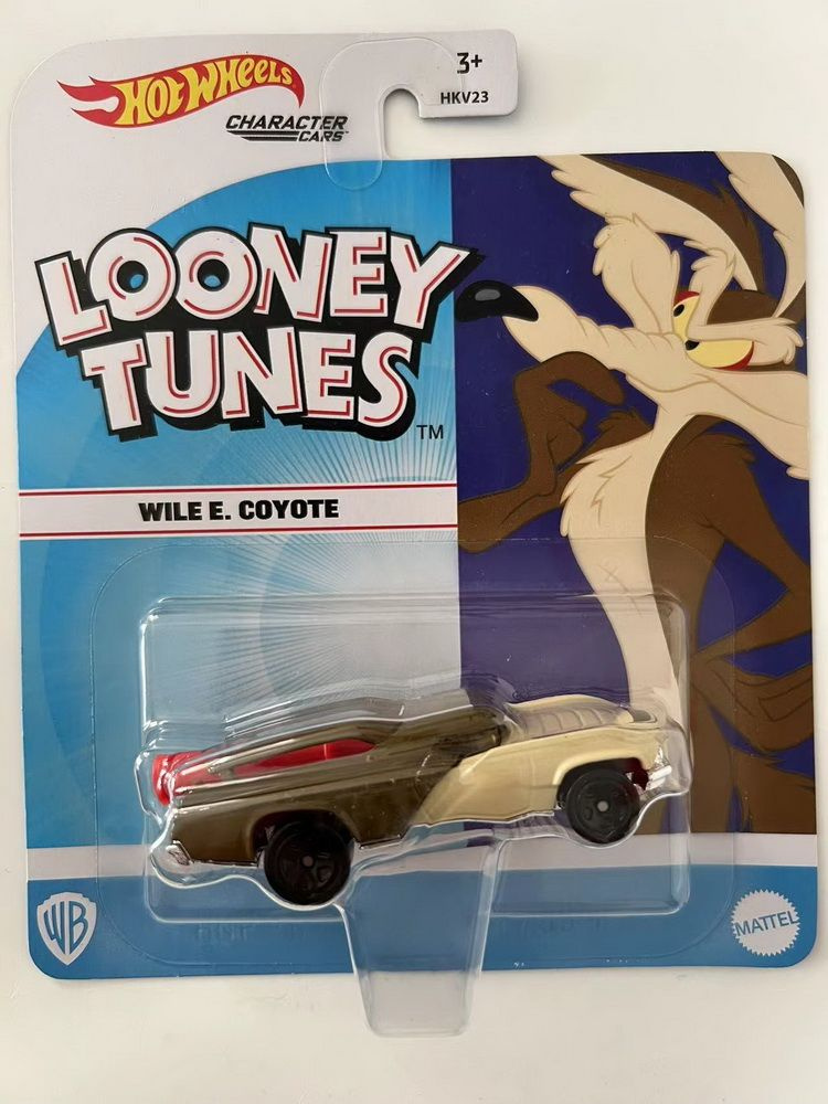 Машинка Hot wheels Looney Tunes Alloy car model Wile E Coyote купить на ...
