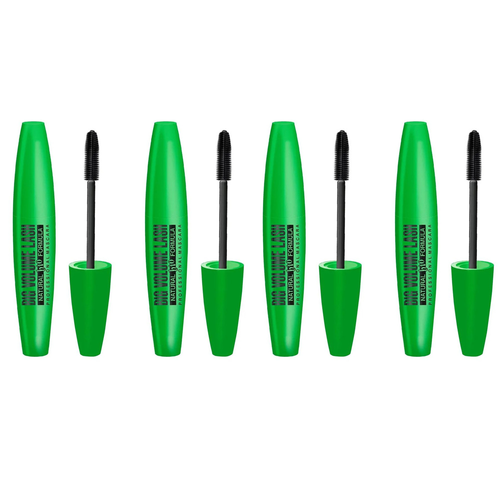 Eveline Cosmetics Тушь для ресниц, Big Volume Lash bio Formula, зеленая ...