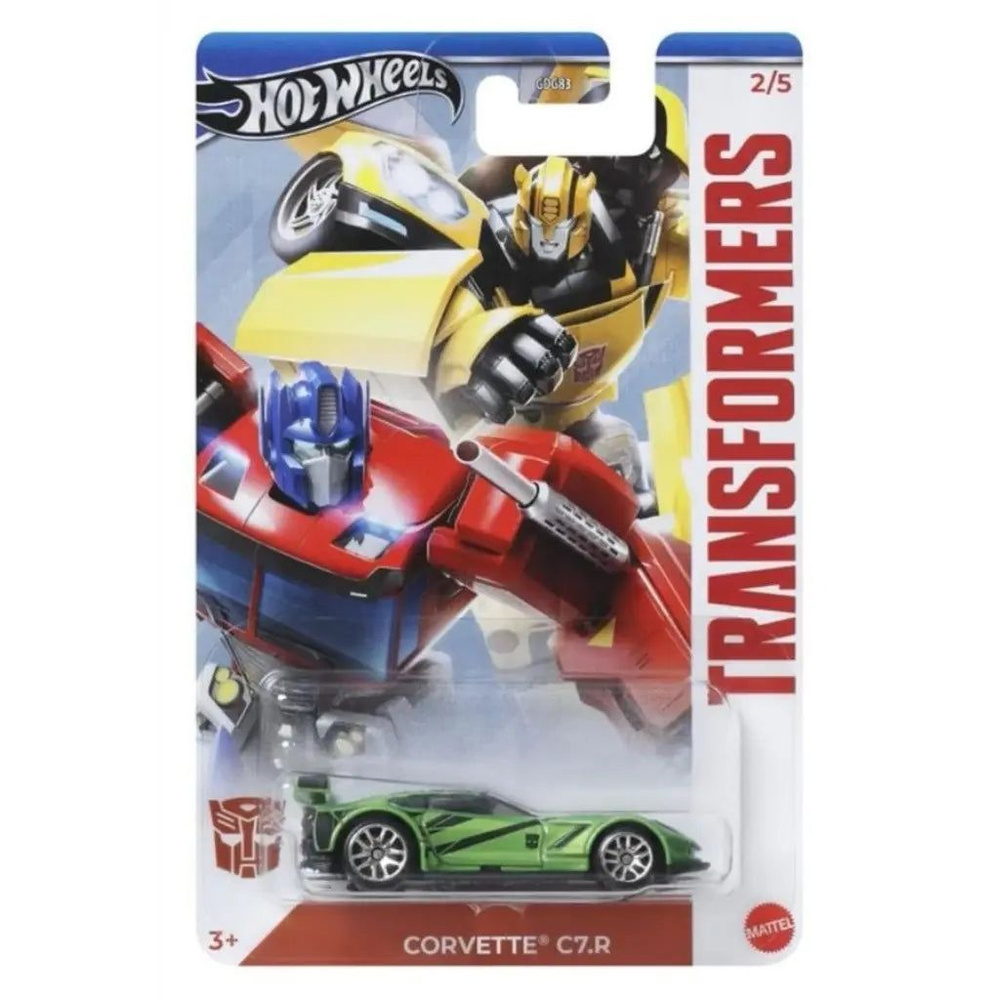 Машинка Mattel Hot Wheels Themed Entertainment - Transformers 2024 ...