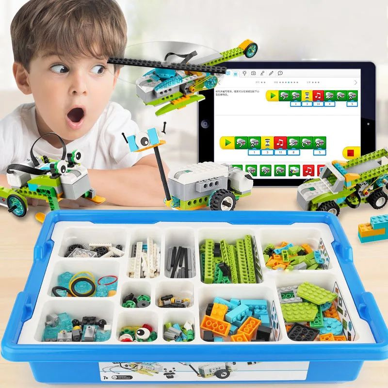 Набор wedo 2.0 расширенная комплектация + ресурсный набор / Развивающий ...