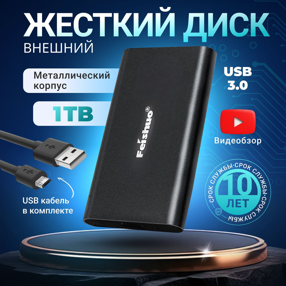 Matur Zone 1 ТБ Внешний жесткий диск F202 черный купить на Ozon по