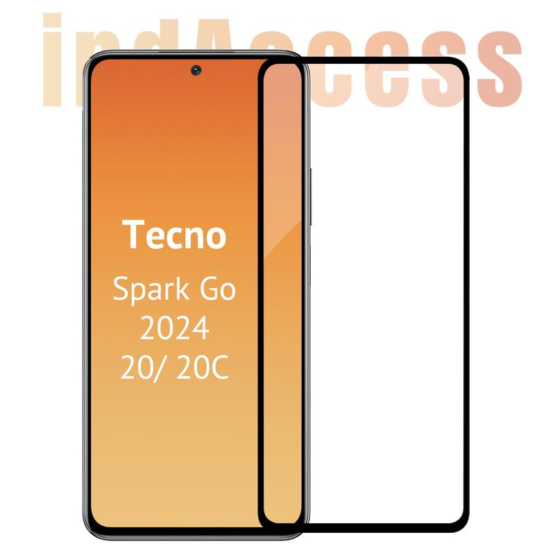 Защитное стекло на Tecno Spark Go 2024 Spark 20 20c для Текно Спарк Го 2024 Текно Спарк 20