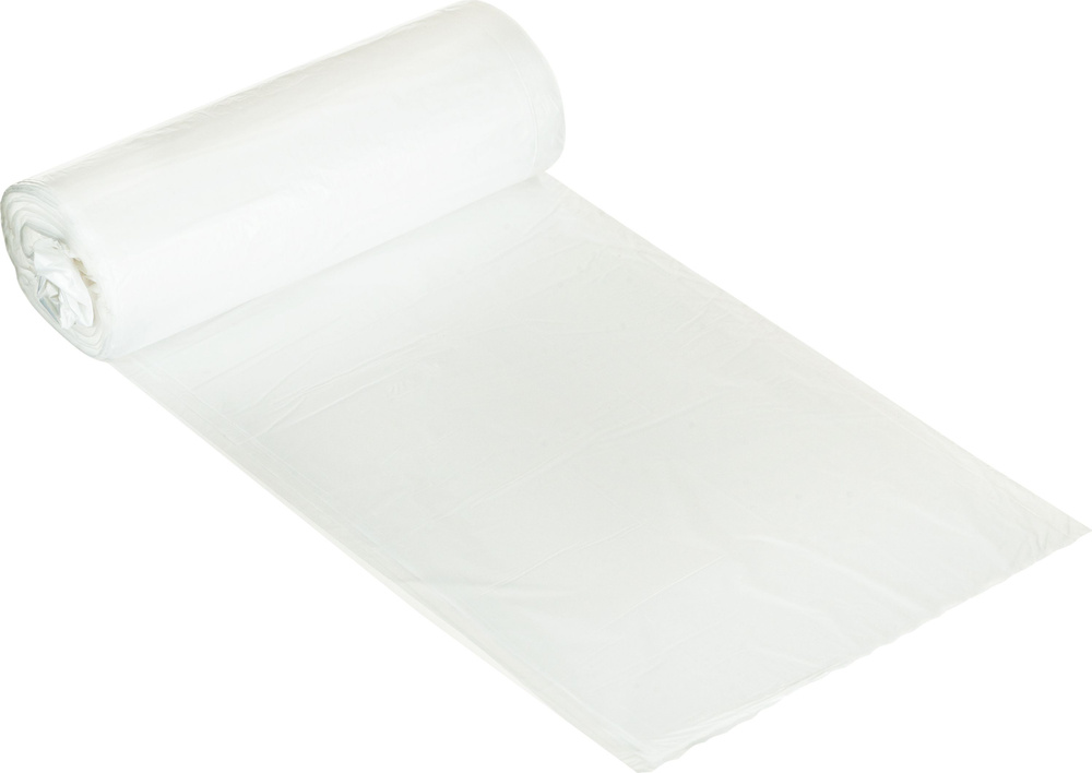 Пакеты для мусора Luscan, 35 литров, 48х55 см, плотность 6 мкм, белые, 30 штук купить на OZON по ...