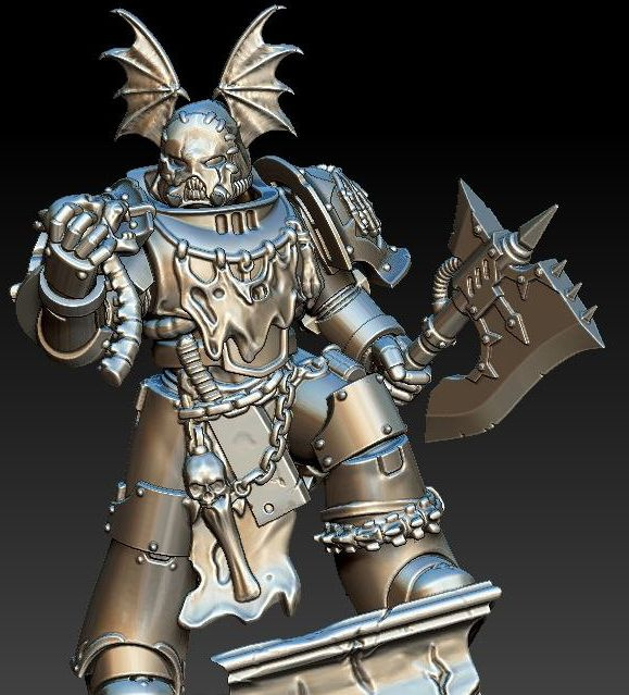 Сборная модель Warhammer 40000 Dread lord master 2 (Не окрашен) купить ...