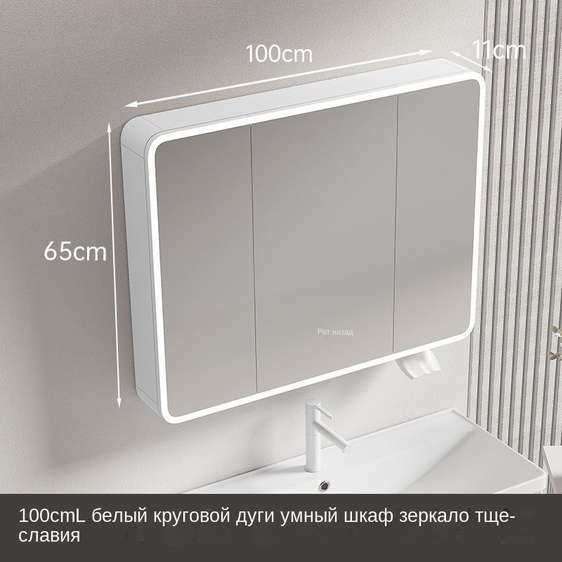 Зеркало-шкаф,, 100х11х70 см купить на OZON по низкой цене (1800876264)