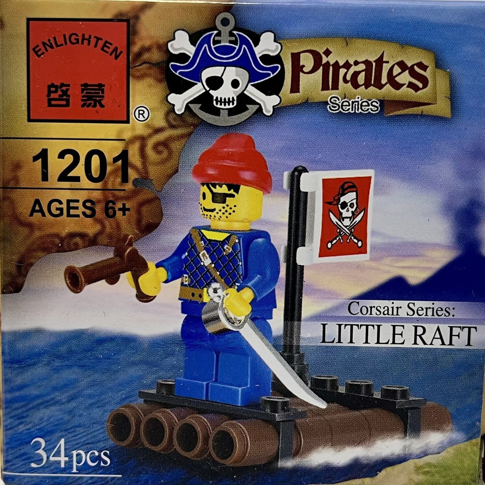 Конструктор "Пираты" - Маленький плот (Pirates-Little raft) ENLIGHTEN ...