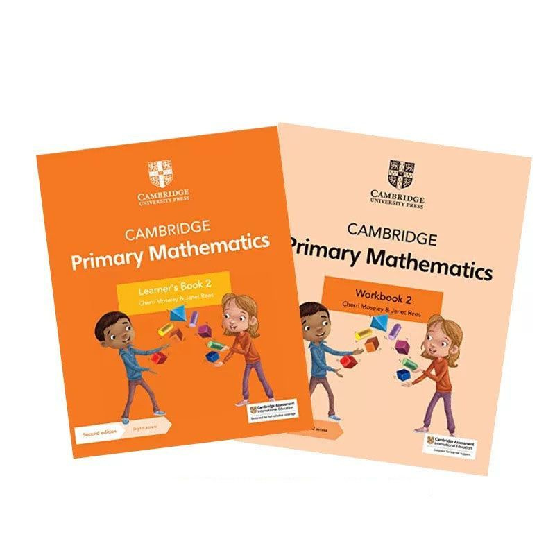 Cambridge Primary Mathematics Learner's Book 2 with Digital Access (1 Year) Textbook+workbook ...