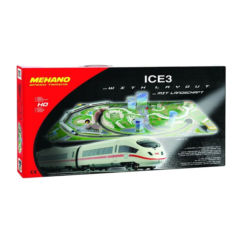 Железная дорога Mehano ICE 3 с ландшафтом купить на OZON по низкой цене ...