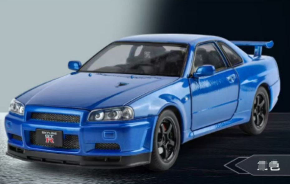 Сборная модель Машинка tamiya 24210 1/24 Nissan GT-R R34 sports car ...