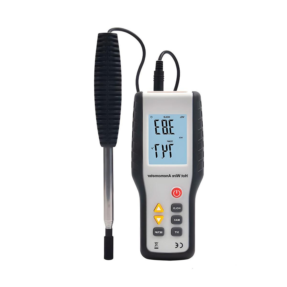 Анемометры с обогреваемой струной HTI-9829 (3.7V) - Hot Wire Anemometer ...