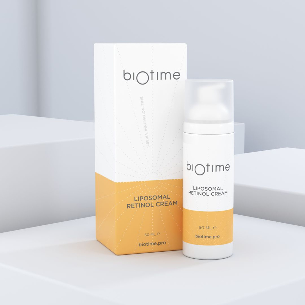 Biotime - Крем с липосомальным ретинолом (LIPOSOMAL RETINOL CREAM), 50 ...
