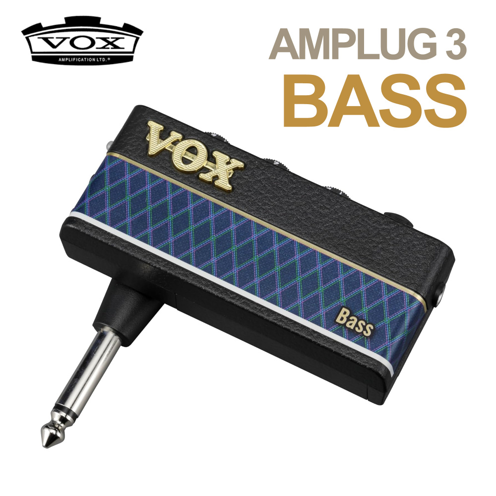 Vox amPlug 3 Series Bass Профессиональный гитарный усилитель для ...