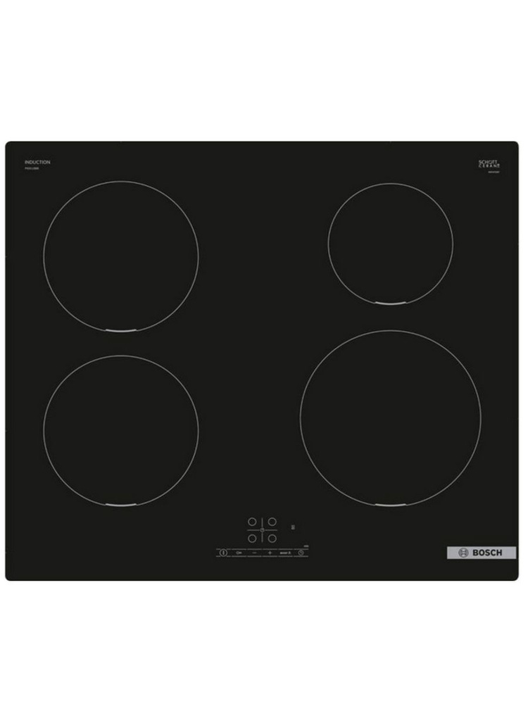 Варочная панель электрическая Bosch PIE611BB5E, индукционная на 4 ...