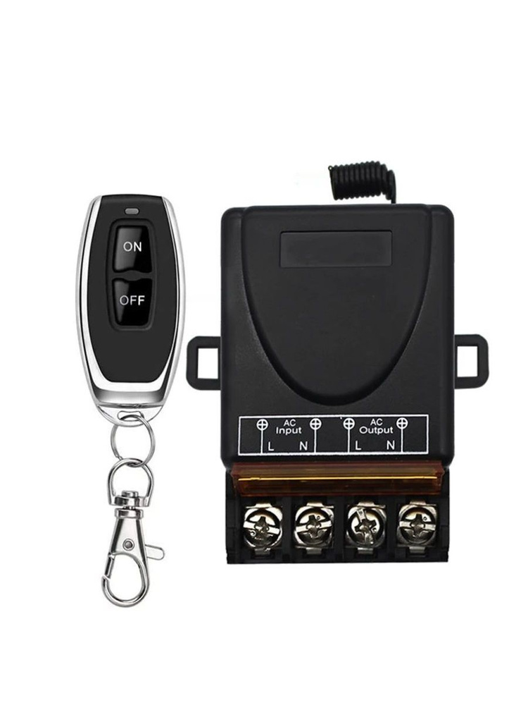 Радиореле 433 МГц 220V 30A. Pадиоуправляемое реле. Радиореле с пультом на 220 вольт. купить на ...