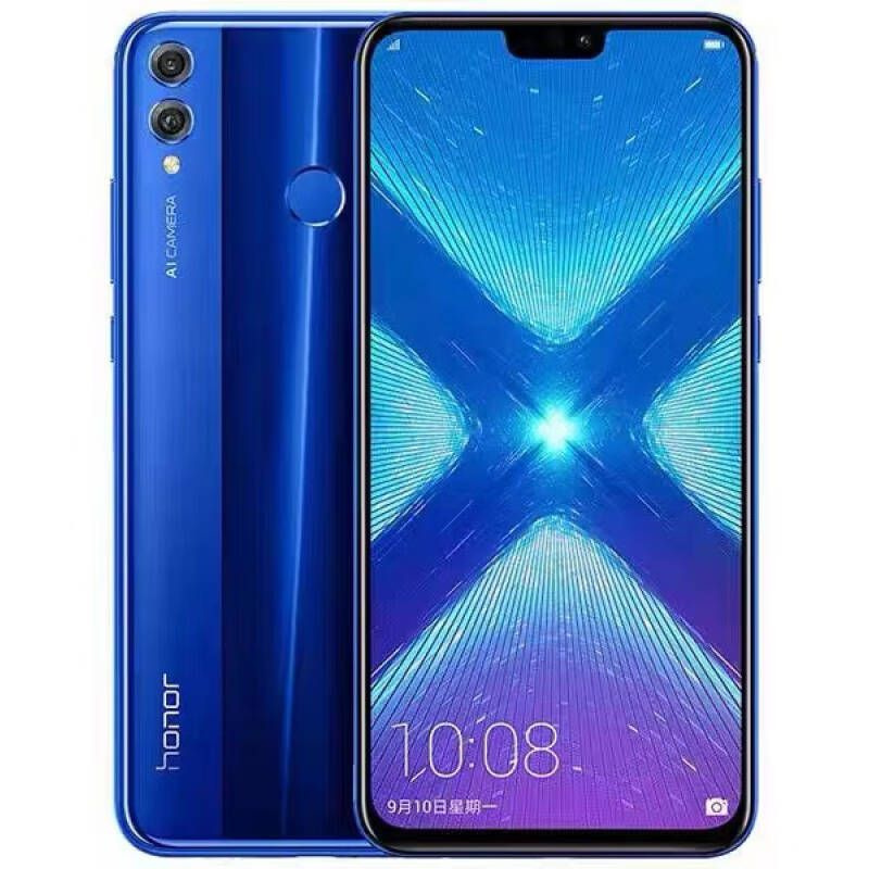Смартфон Honor 8X 256 ГБ 8 ГБ Синий 6.5 8X купить c доставкой на OZON ...