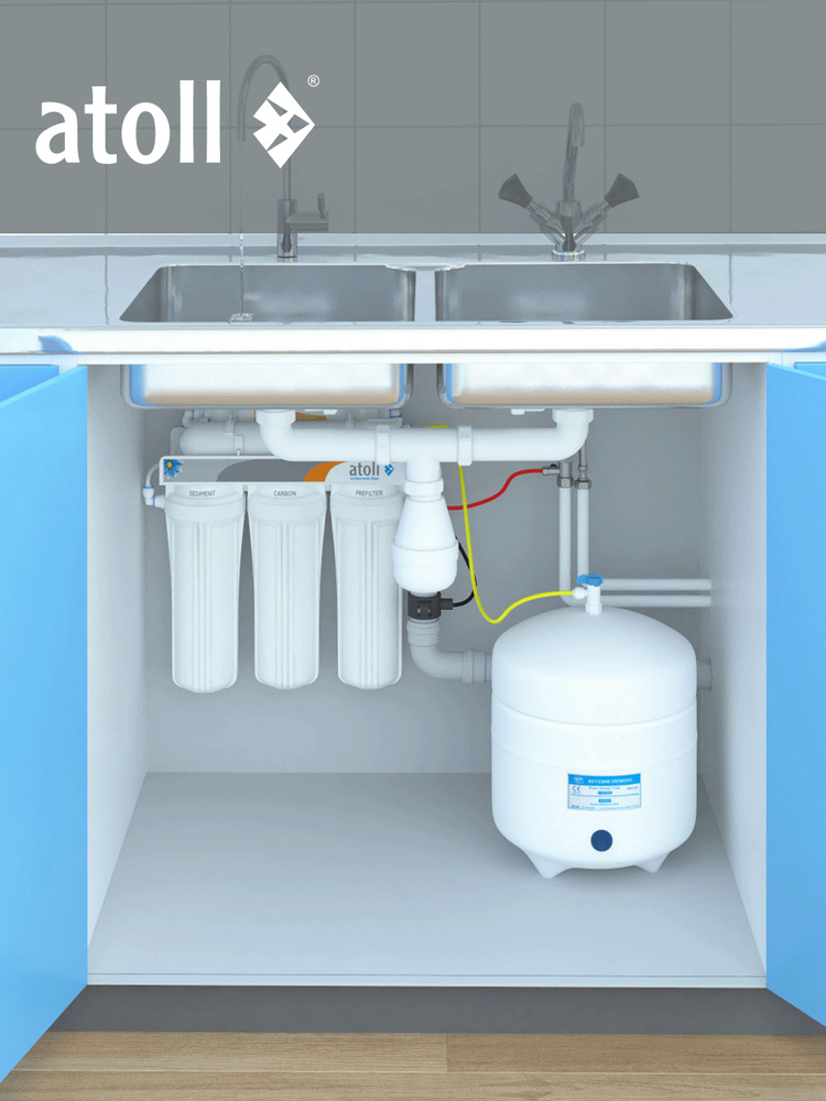 Система обратного осмоса atoll A-550m STDA фильтр c минерализатором ...