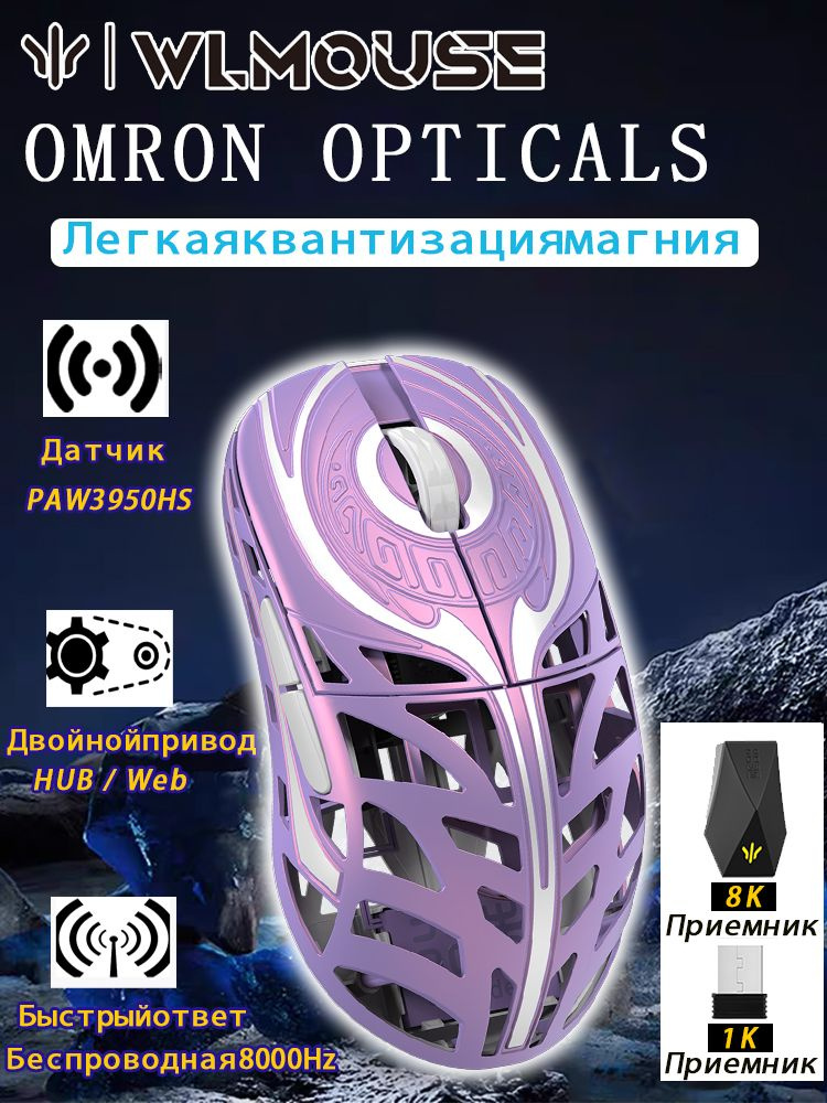 Мышь беспроводная беспроводная SB , фуксия купить c доставкой на OZON по низкой цене (1914920471)