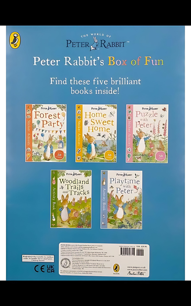 Peter Rabbit s Box of Fun (Коробка развлечений кролика Питера) купить ...