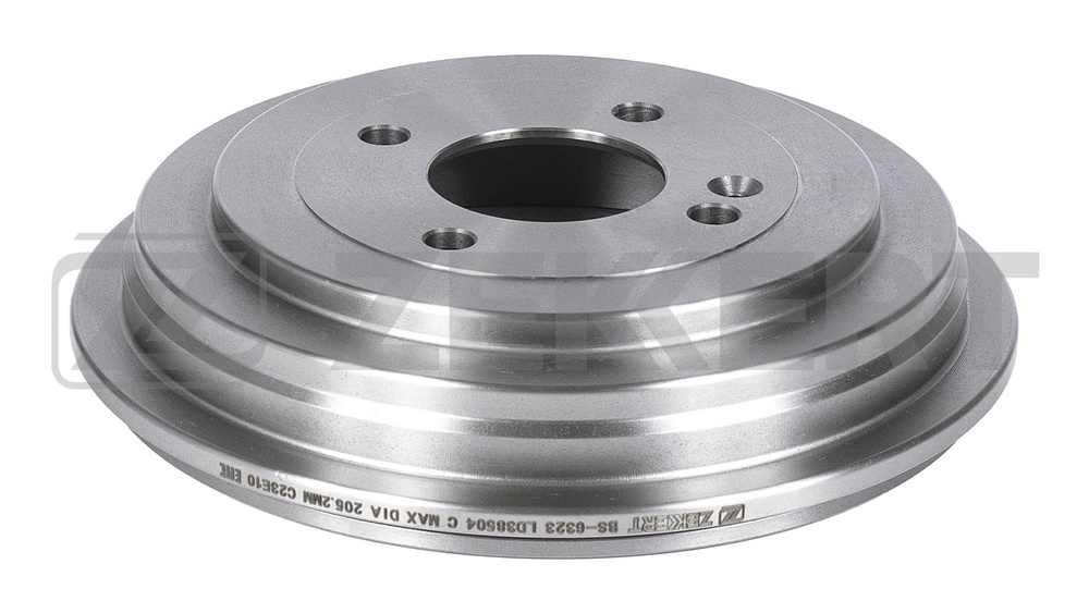 Барабан тормозной задний Hyundai Solaris IV 10-, Kia Rio III, IV 11- Zekkert купить c доставкой ...