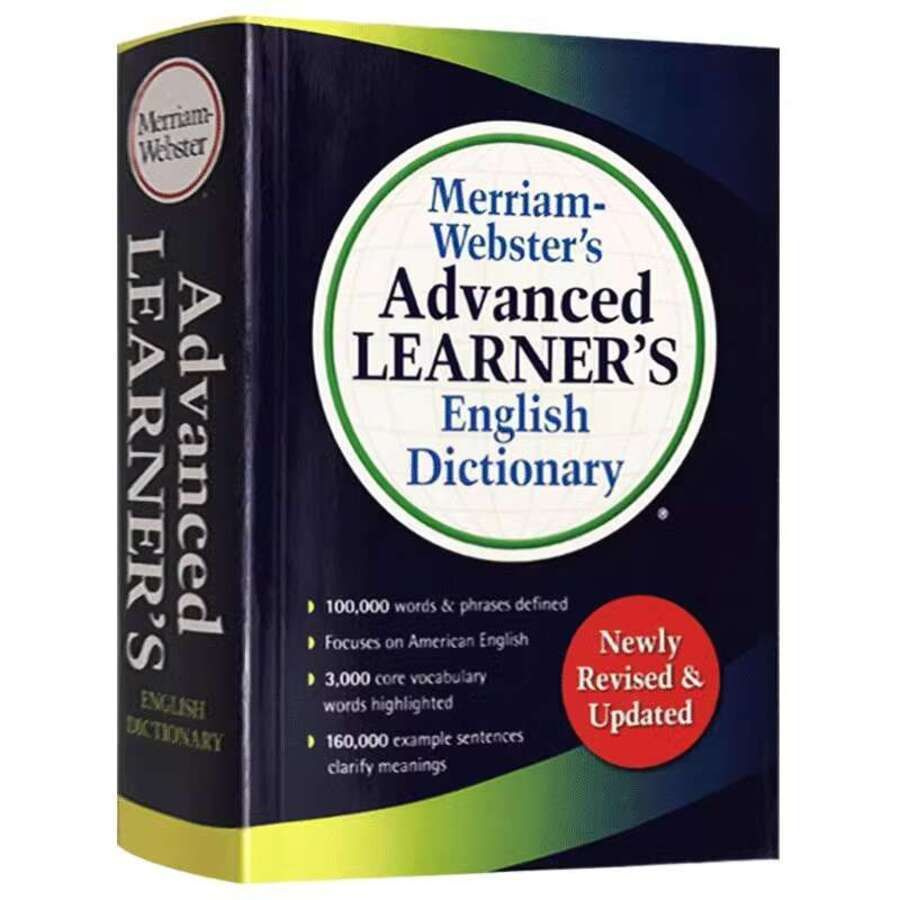 The Merriam Webster Thesaurus English Dictionary Vocabulary Learning ...