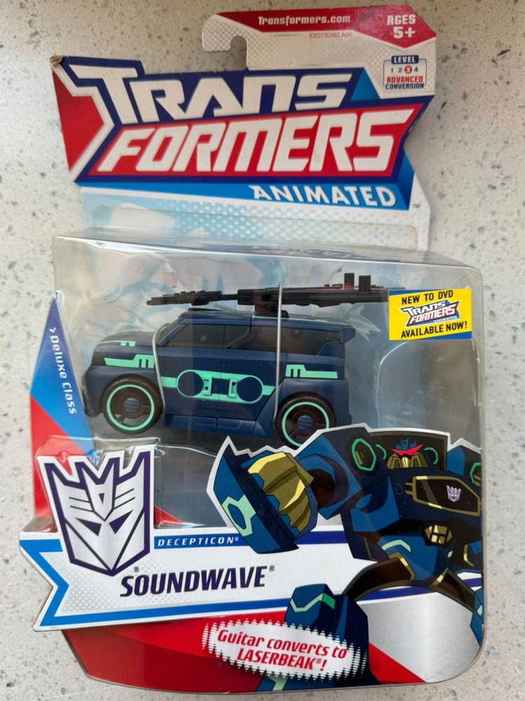 Трансформеры Игрушка Hasbro Transformers : 08 Animated Deluxe Class ...