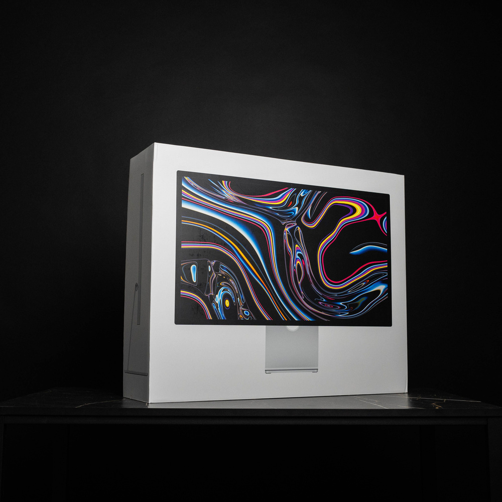 Apple 27" Монитор Apple Studio Display StandаrD glass MK0U3, серый ...