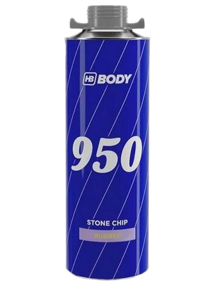 Антикоррозийный состав HB BODY 950 СЕРЫЙ 1 литр, с креплением под краскопульт BODY UBS ...