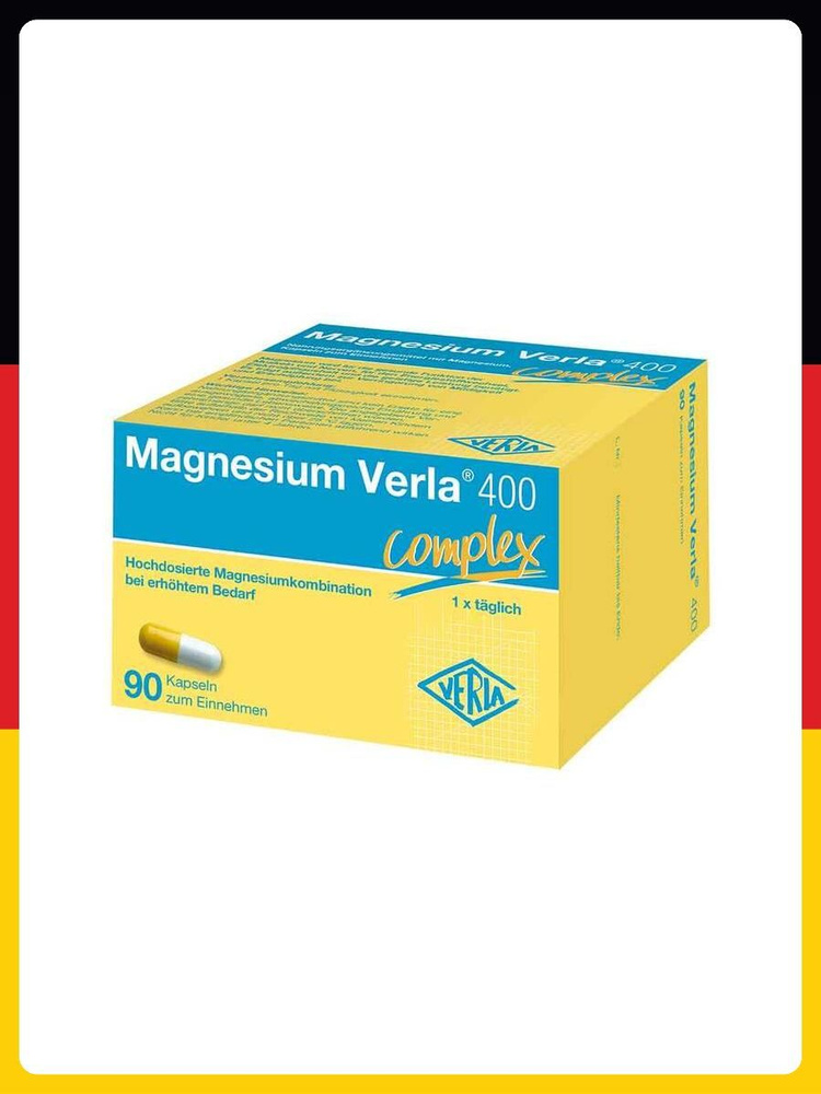 Пищевая добавка Magnesium Verla 400 capsules, 90 capsules купить на ...