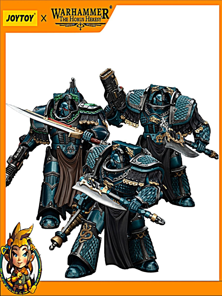 аниме фигурки Alpha Legion Legion Praetor in Cataphractii Terminator ...