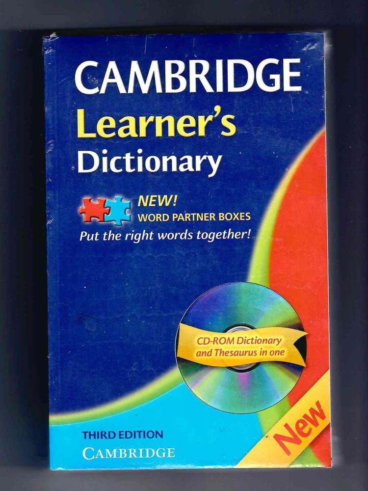 Cambridge Learner's Dictionary, Third Edition+CD ROM/Английский ...