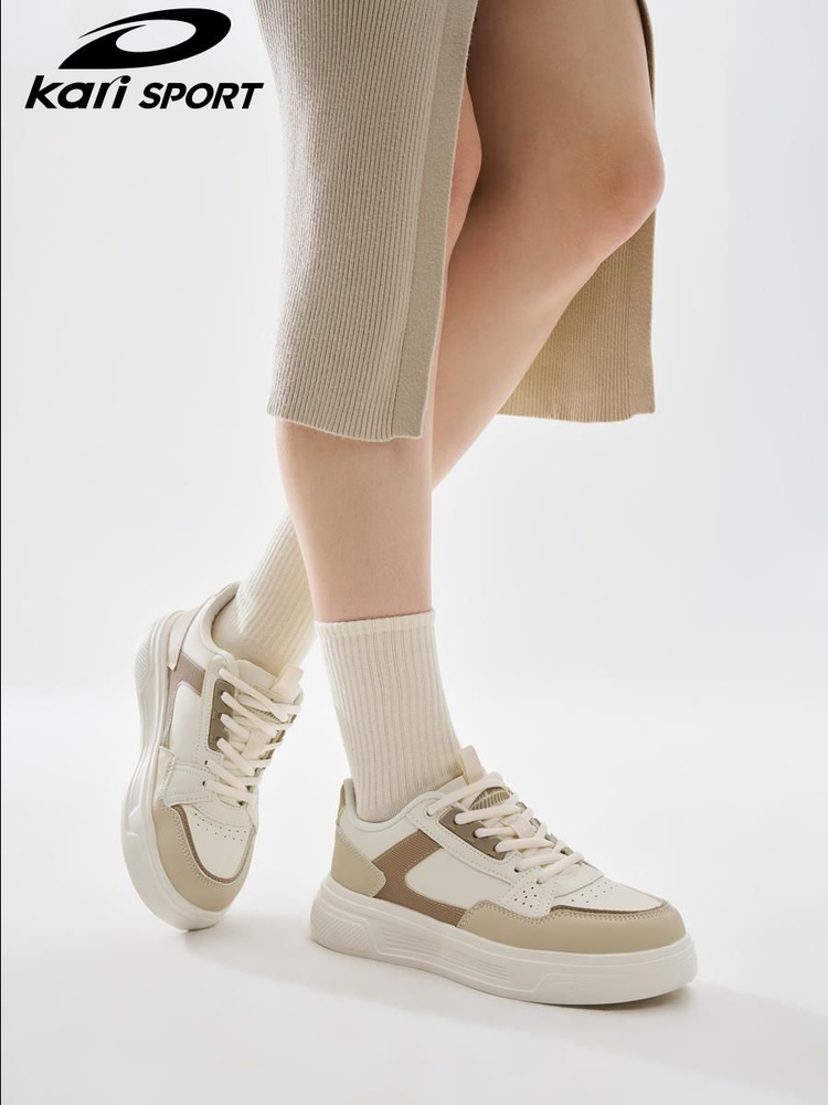 Кеды Женский Kari Искусственная кожа, ТПУ (термополиуретан), размер 41 G Лето Шнурки купить c ...