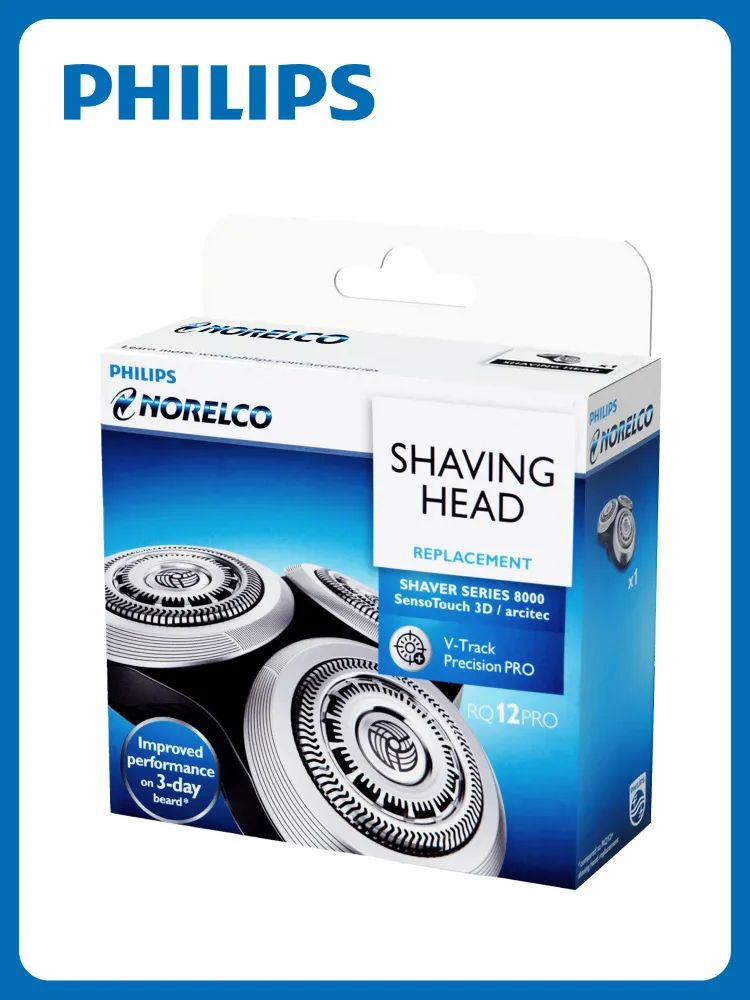 Бритвенный блок Philips RQ12 PRO для бритв Philips series 8000, 9000, SensoTouch 3D, Arcitec ...