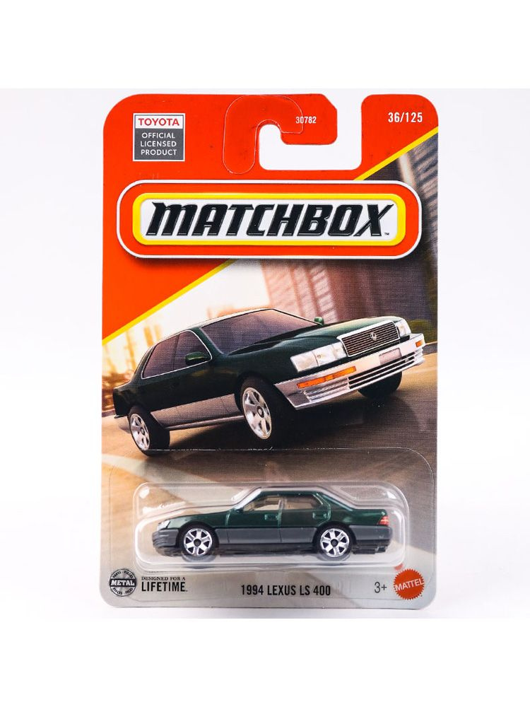 Машинка Matchbox Toys 1:64 Scale Die-Cast Basic Car 30782 1994 Lexus LS ...