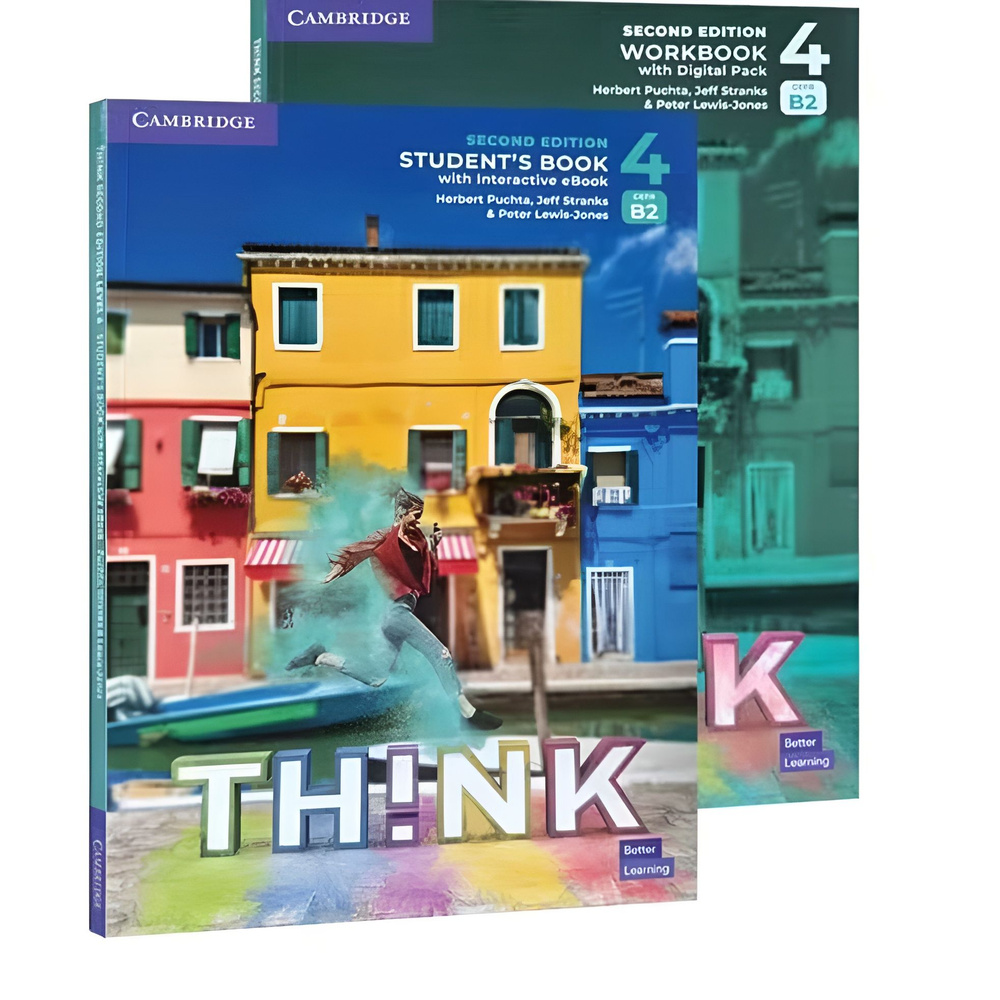 Think. Level 4. B2. учебник+Книга практики Puchta Herbert, Stranks Jeff ...
