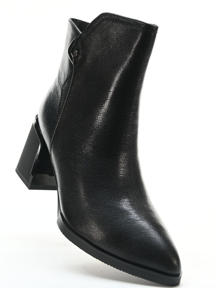 Ботильоны Женский Ascalini черный, размер 39 Демисезон 9 купить c доставкой на OZON по низкой ...