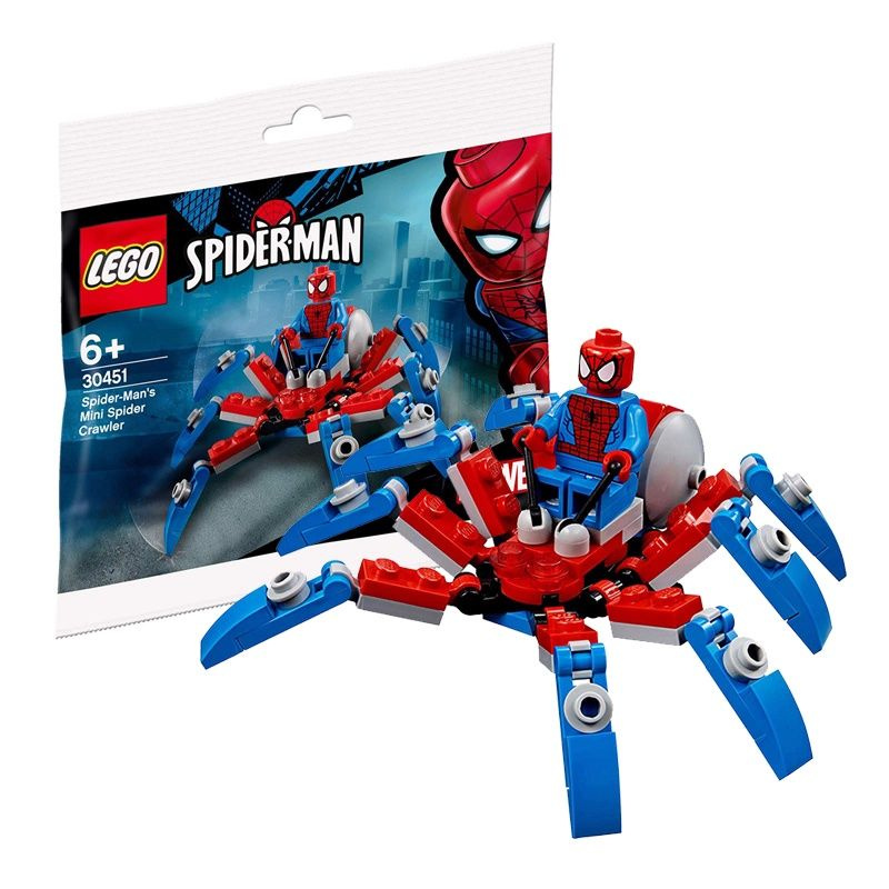 LEGO 30451 Marvel Super Heroes, Мини-паук-краулер Человека-паука ...
