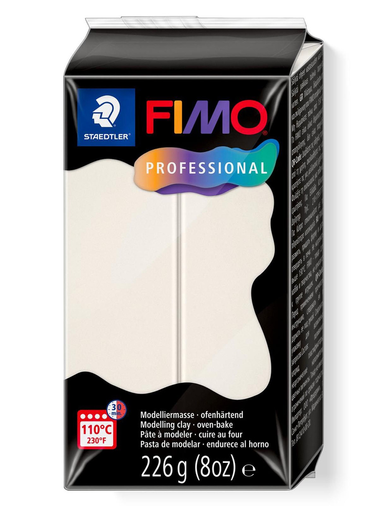 Полимерная глина Staedtler Fimo Professional 8042-03 полупрозрачный ...