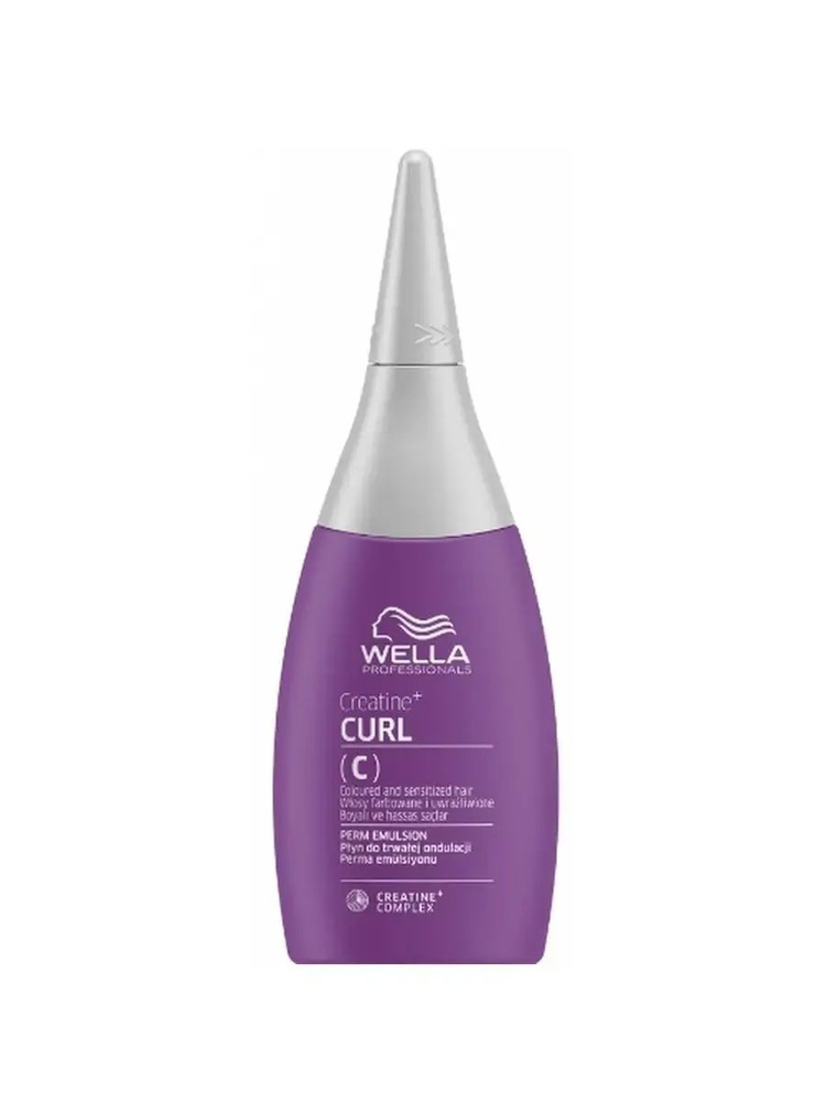 Лосьон Wella Creatine+ Curl C для завивки окрашенных 75 мл купить на ...