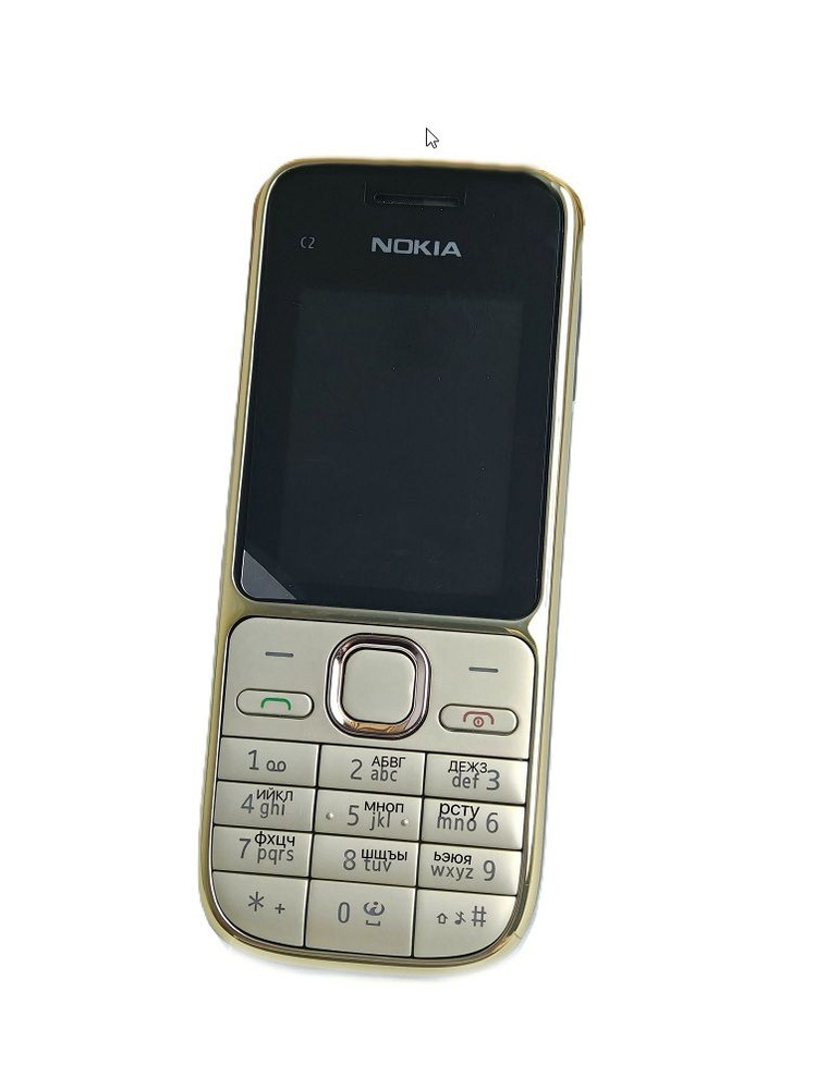 Nokia Мобильный телефон Мобильный телефон Nokia C2-01 3G, золотой купить на OZON по низкой цене ...