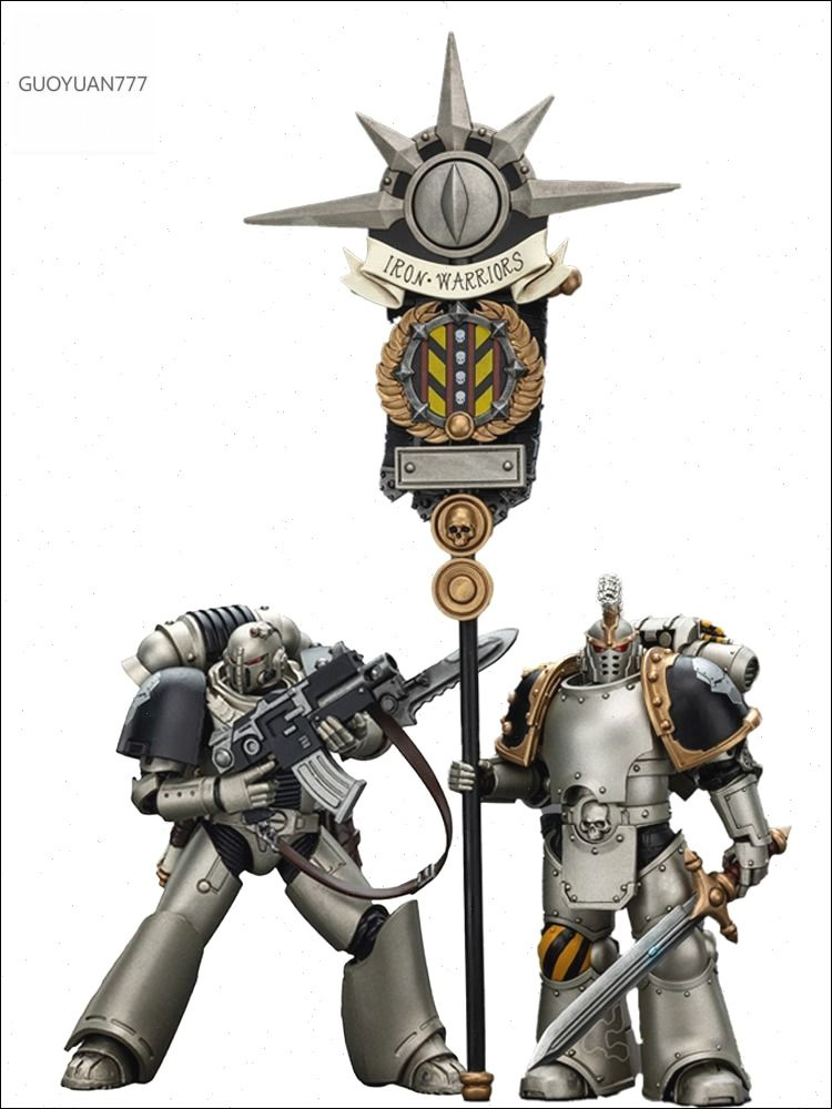 Подвижная фигурка JOYTOY Warhammer 40K Iron Warriors MKVI Tactical ...