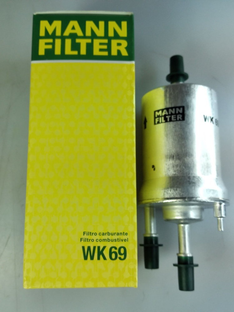 Фильтр топливный MANN-FILTER WK69 (Audi,Skoda,VW,Octavia,Polo) купить ...