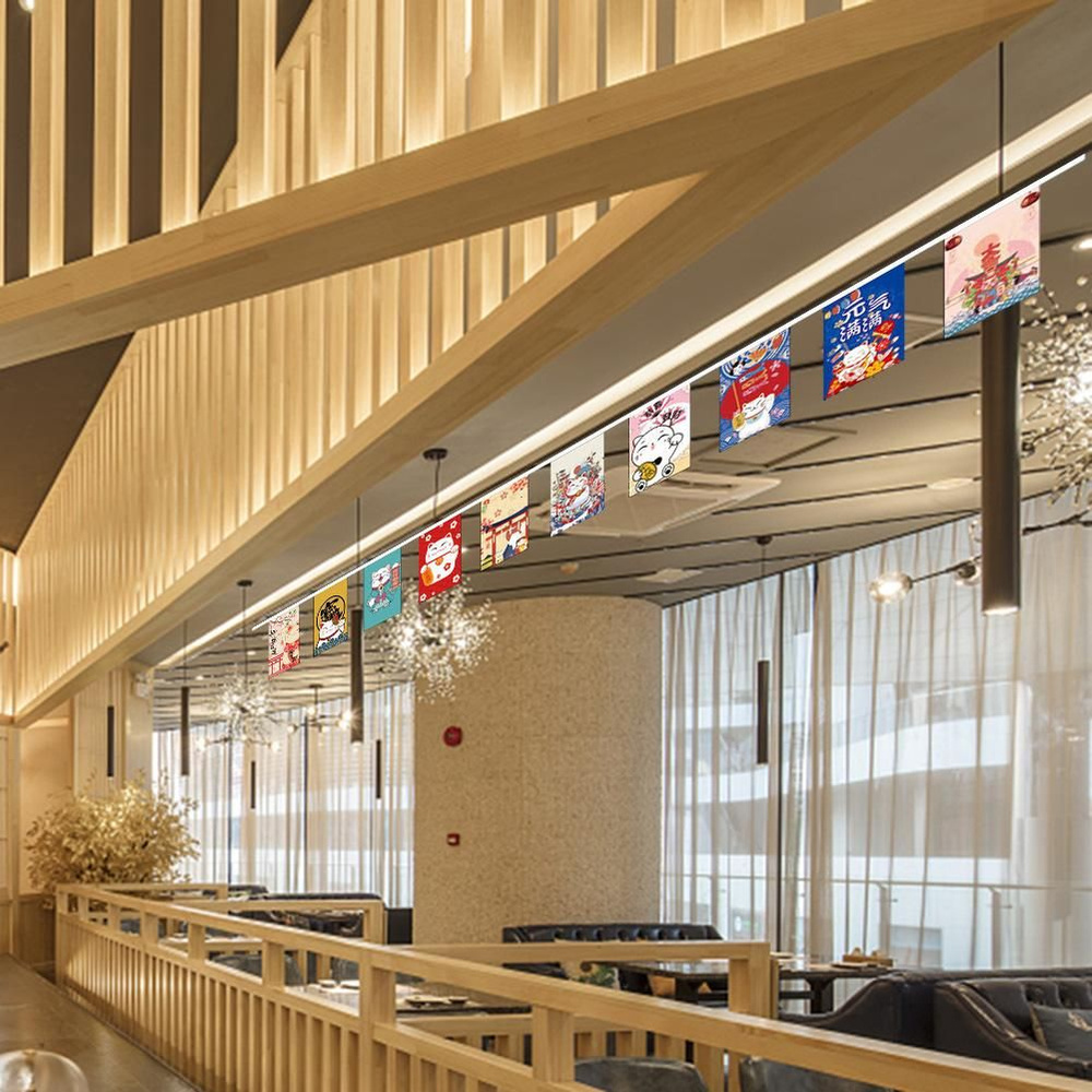 Японский флаг Maneki-neko для украшения изакая, 8 метров купить на OZON ...