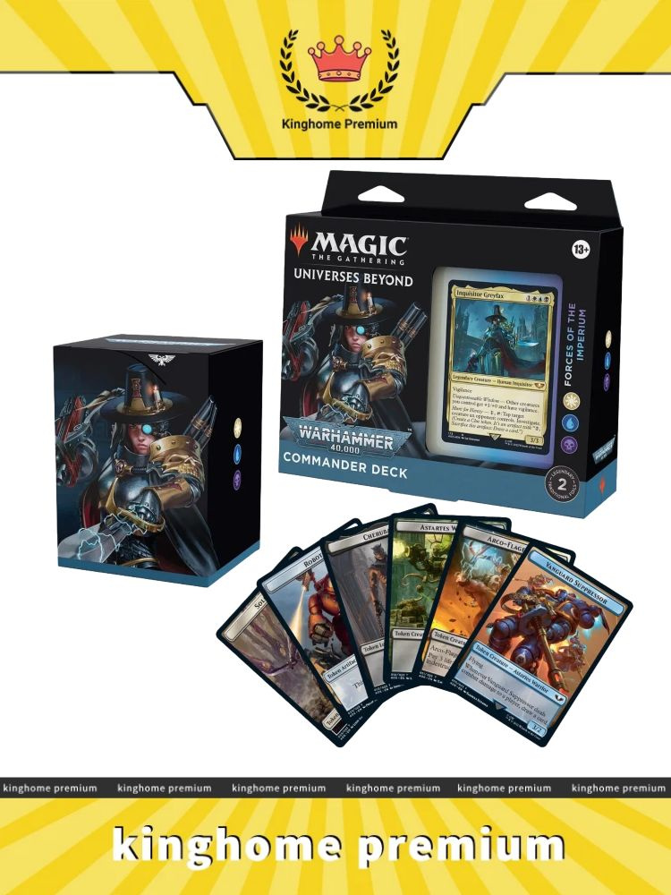 Magic: The Gathering Universes Beyond: Warhammer 40,000 Commander Deck ...