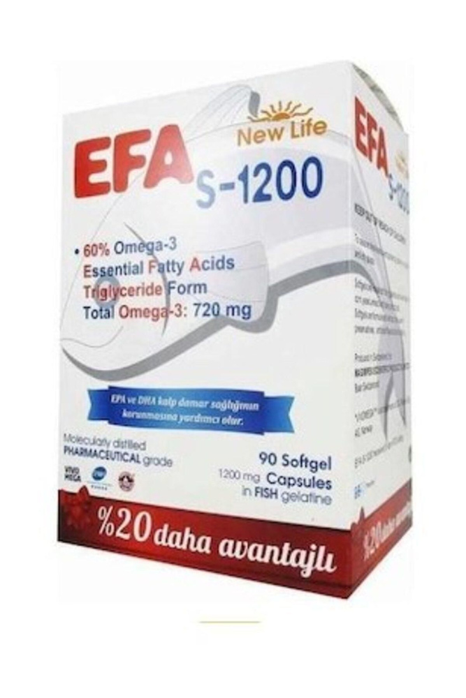Newlife Efa S-1200 90 капсул купить на OZON по низкой цене (3229720158)